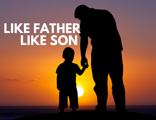 Like Father – Like Son – Various Ramblings of a Nostalgic Italian